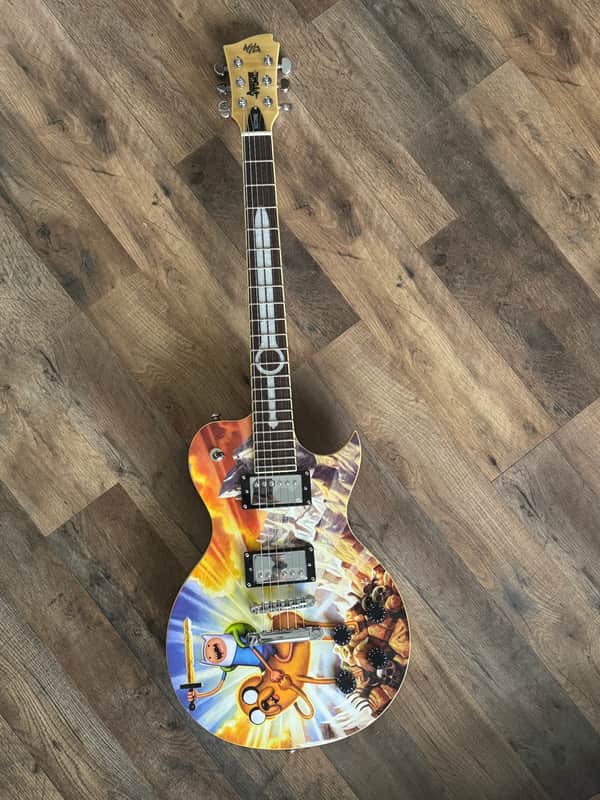 RARE ASG Adventure Time 98/100 Artist Series Guitar | Reverb