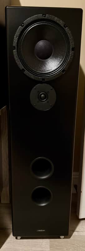 Tekton Lore Reference Mid Tower Speakers (Pair) - Black | Reverb