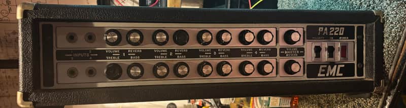 EMC PA220 solid state amplifier head | Reverb