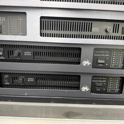 Carver/Clair Bros. CBA-1000 Mono Block 1200 watts 4 Ohm (#1) | Reverb