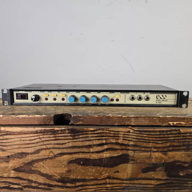 DOD R-880 Dual Analog Delay - 1980s - Rare Rack Mount Version | Reverb