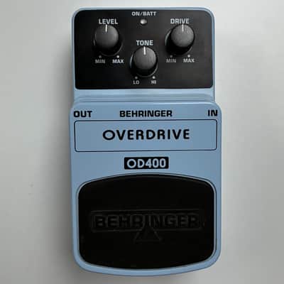 Behringer OD400 Overdrive 2010s - Light Blue | Reverb