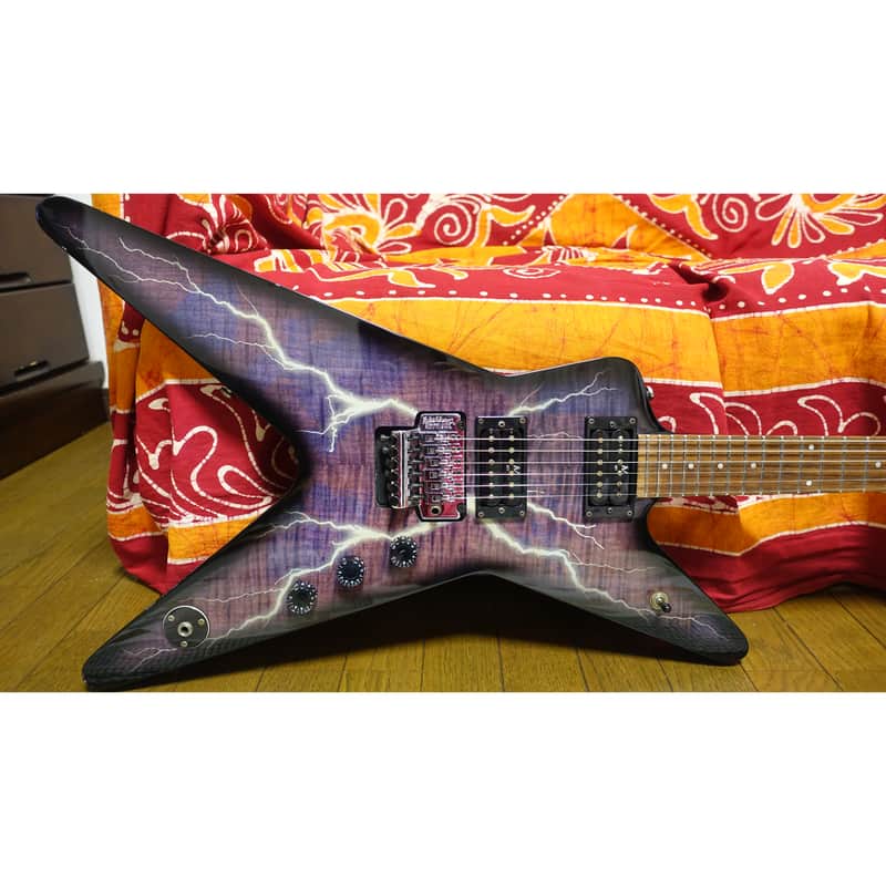 【Flash Sale!】 Washburn Dime333 Dime Bolt Purple Dimebag | Reverb UK