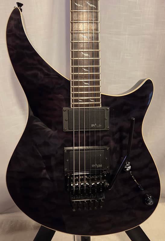 Epiphone EM2 Custom Prophecy 2008 - Trans Black | Reverb