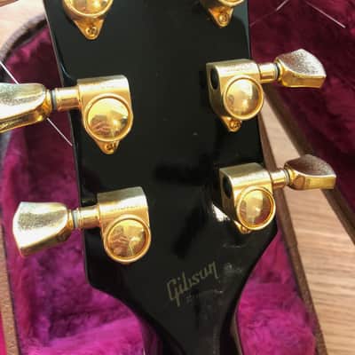 Gibson Custom Shop Les Paul Custom 2007 Black Beauty Gold - | Reverb