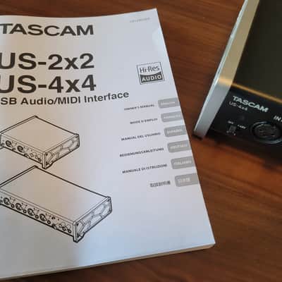 TASCAM US-4X4 High Resolution USB Audio Interface 2020 - | Reverb