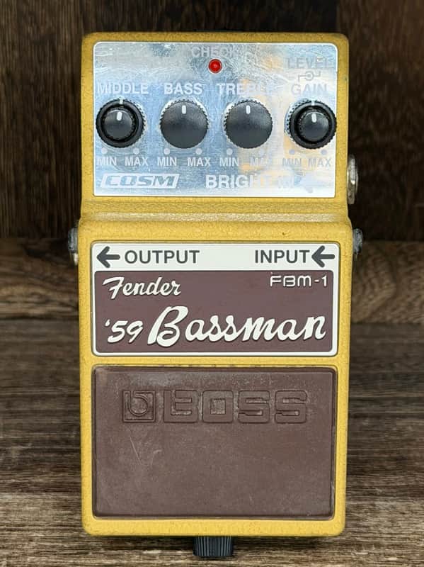 Boss FBM-1 Fender '59 Bassman 2007 - Present - Tan | Reverb