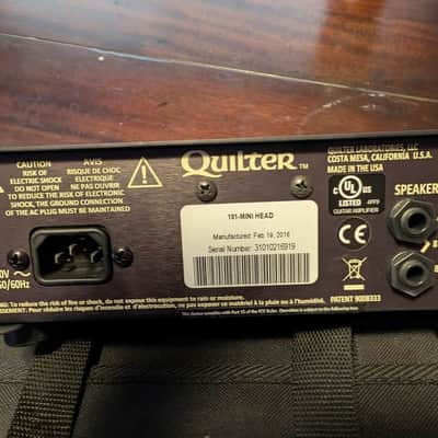 Quilter 101 Mini Guitar Amp Head 2010s - Black | Reverb