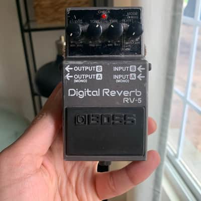 Boss RV-5 Digital Reverb (Dark Gray Label) 2002 - 2015 - Grey | Reverb