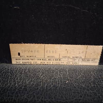 Ampeg V4 4x12 Guitar Bass Speaker Cabinet Early 1970s | Reverb
