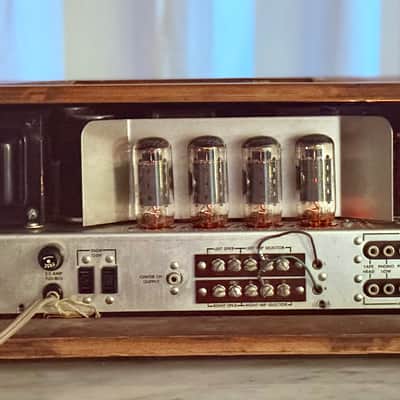 🎶 Fisher 400 Tube Stereo Receiver w/ Wood Case — Serviced, | Reverb