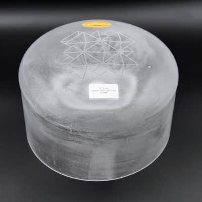 Crystal Tones 9" Great Salt Lake Salt Singing Bowl (D4-20) | Reverb