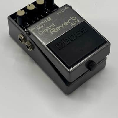Boss RV-2 Digital Reverb (Dark Gray Label) 1987 - 1989 - Gray | Reverb
