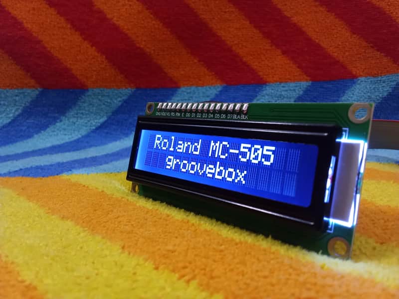 Price until 08-09/01 - Roland MC 505 - New black-white | Reverb Canada