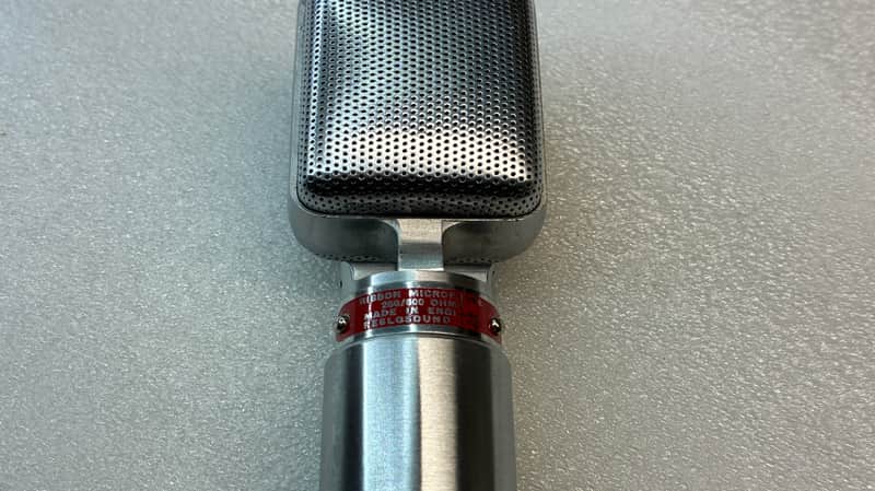 Reslo Ribbon "Beatles Mic" Fully Restored XLR Modification | Reverb