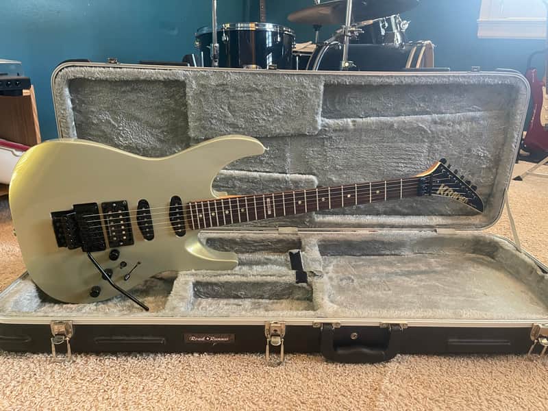 1989 Kramer Pacer Custom II in Flip Flop Champagne with HSC | Reverb
