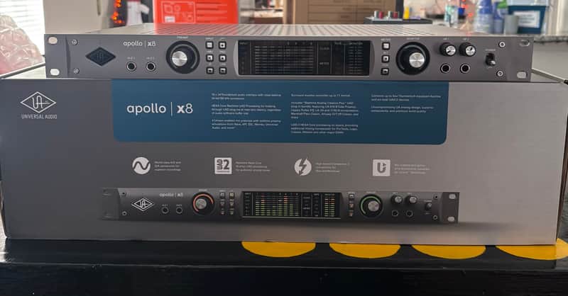 Universal Audio Apollo x8 Thunderbolt 3 Audio Interface | Reverb