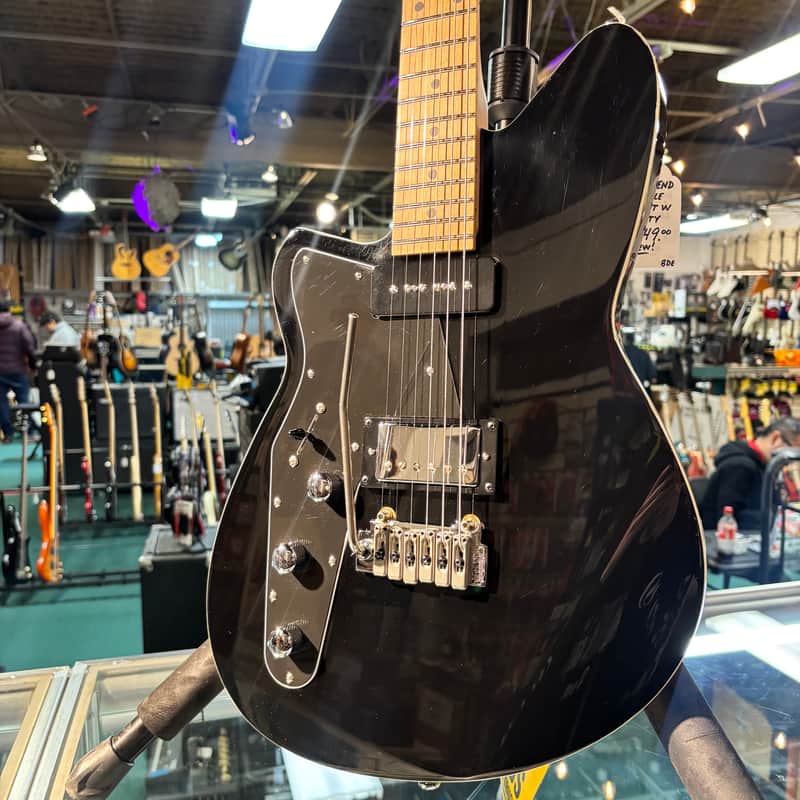 Reverend Double Agent W Lefty 2024 - Black | Reverb