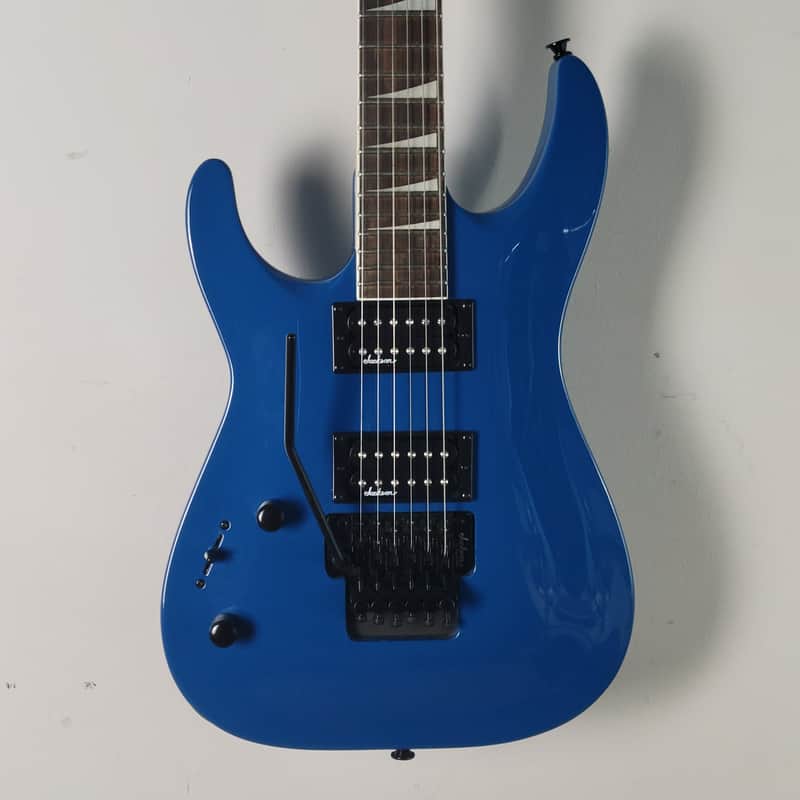Jackson JS32 Dinky Left-Handed - Bright Blue | Reverb