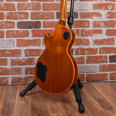 Epiphone Les Paul Custom Widow Flame Maple Top Orange | Reverb Canada