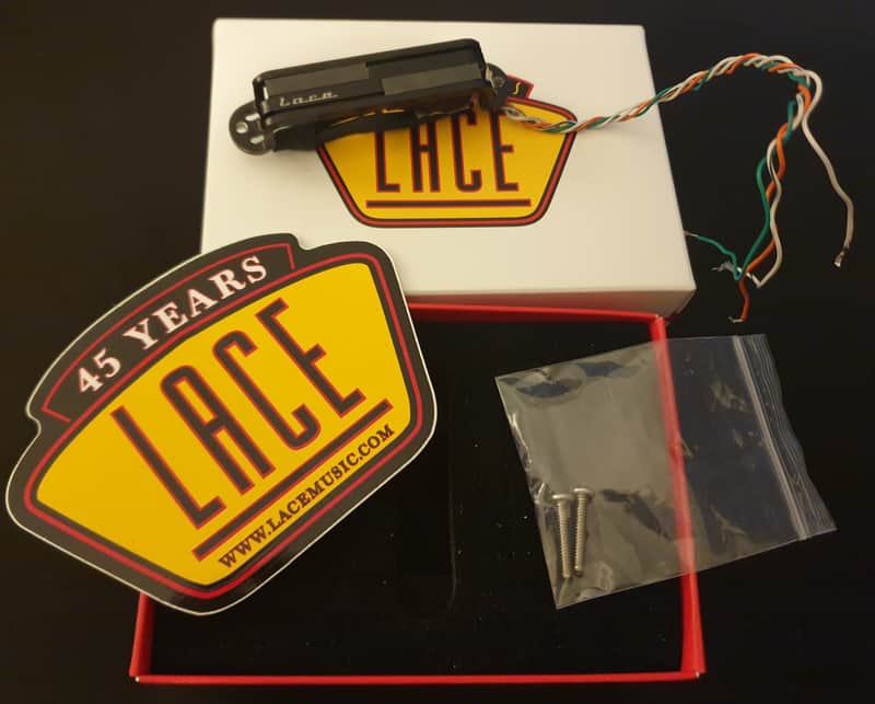 Lace Alumitone Noiseless Single Coil Pickup Anodised Black | Reverb UK