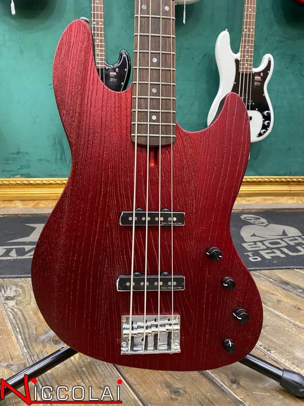 Marcus Miller V6-4 CAR Candy Apple Red | Reverb