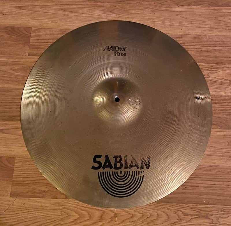 Sabian 21" AA Dry Ride Cymbal - Great Sound! | Reverb