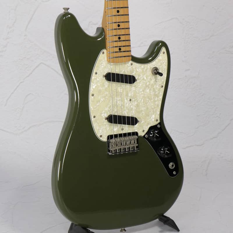 FENDER MEXICO Player Mustang MN Olive [MX19079362] (01/08) | Reverb