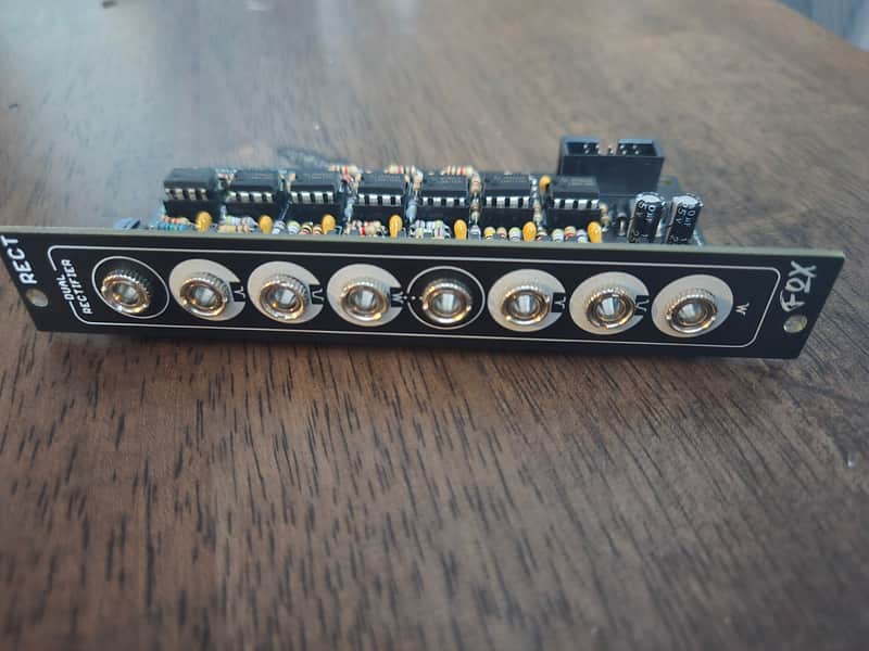 Foxing Hour Dual Rectifier LZX format video synth module | Reverb
