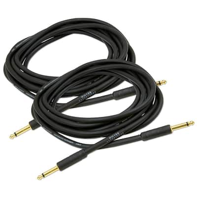 Musician's Gear Standard Instrument Cable 20 Ft. 2-Pack | Reverb