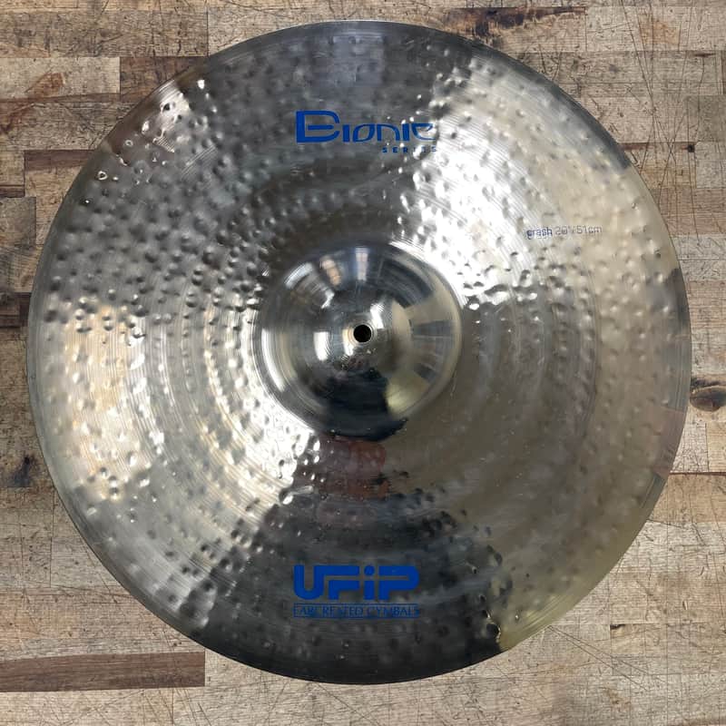 Used - UFIP 20" Bionic Crash Cymbal - 1992g | Reverb