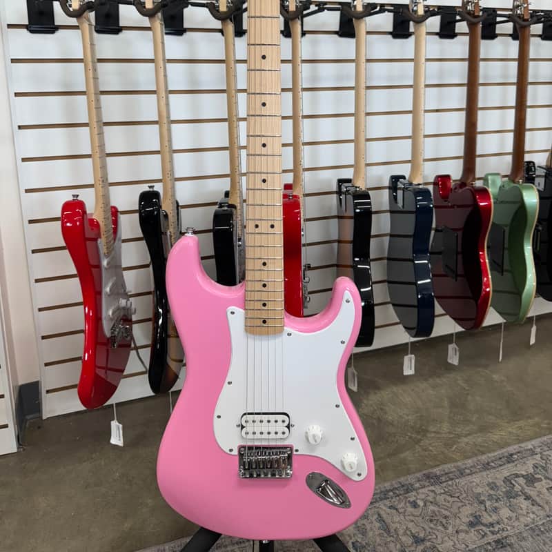 Squier Sonic Stratocaster HT H - Flash Pink - B Stock | Reverb