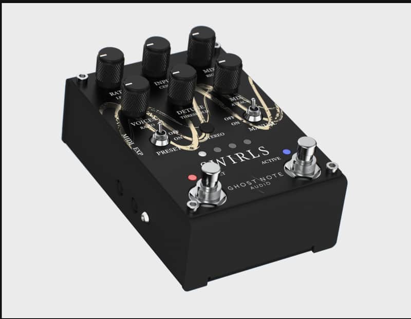 Ghost Note Audio Swirl Tri-Chorus/Detune/Compressor Pedal | Reverb