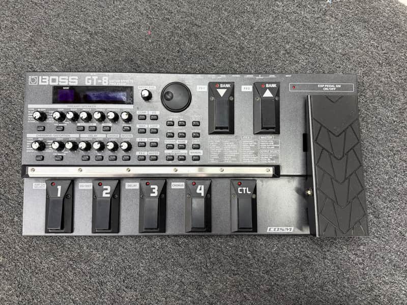Boss GT-8 Multi-Effect Unit 2004 - 2008 - Black | Reverb