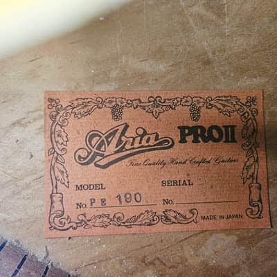 Aria Pro II PE-190 Robert Conti w Gold Seymour Duncan Jazz | Reverb
