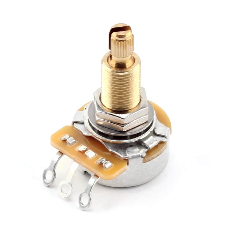 CTS 500k Pot Long Shaft - TAOT Custom, Audio Taper-1x | Reverb