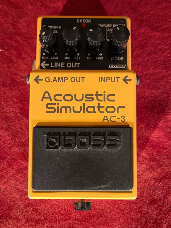 Boss AC-3 Acoustic Simulator (Dark Gray Label) | Reverb