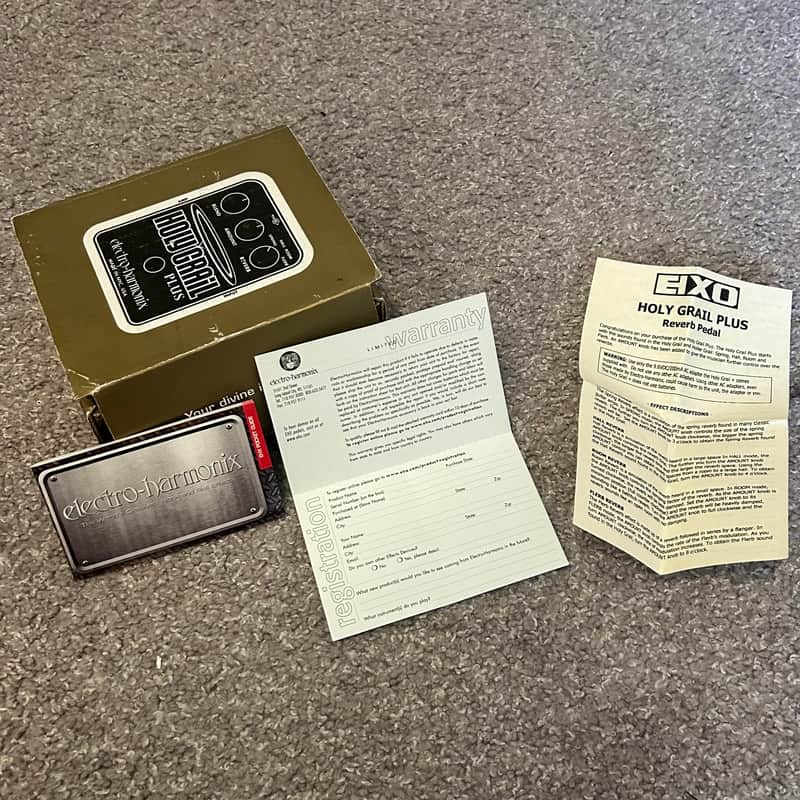 Electro-Harmonix Holy Grail Plus Reverb BOX ONLY! | Reverb