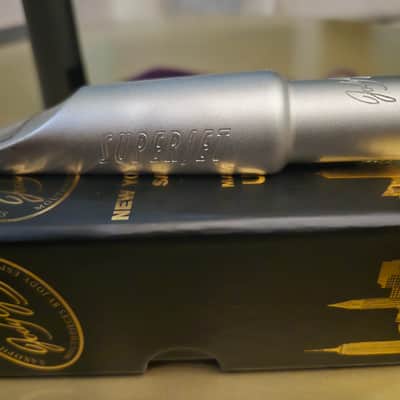 JodyJazz Superjet 7* tenor sax mouthpiece 2024 - Silver metal | Reverb