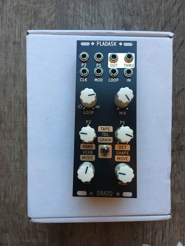 Pladask Elektrisk Dradd - Black/Gold Inverted | Reverb