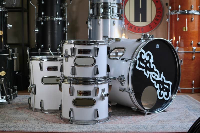 Impact USA Fiberglass Drum Kit 12/13/16/22" - 1987 | Reverb