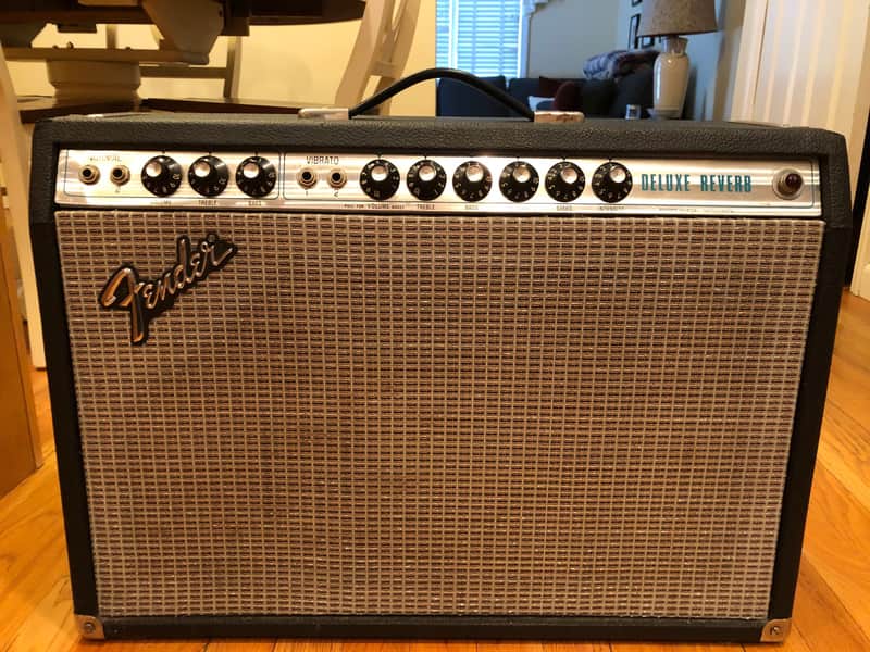 Fender Deluxe Reverb 2-Channel 22-Watt 1x12" Guitar Combo | Reverb