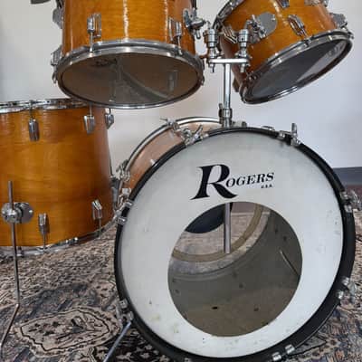 Rogers Vintage Holiday 3-ply 4-piece Drum Kit (20/12/13/16) | Reverb