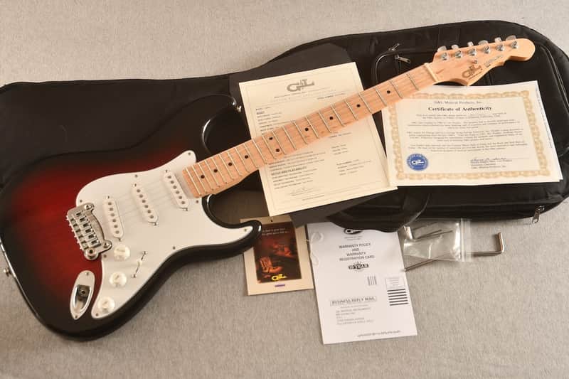 2015 G&L Legacy Strat Redburst #CLF072935 | Reverb