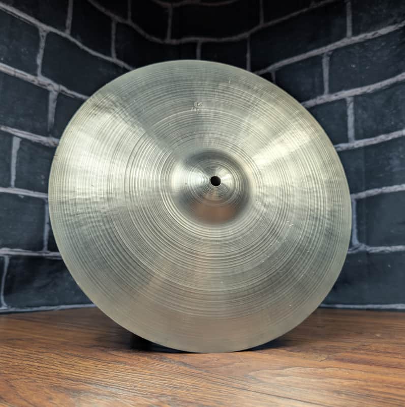 Pasha 14" Vintage Crash/Splash Cymbal – Rare Turkish‑Style | Reverb