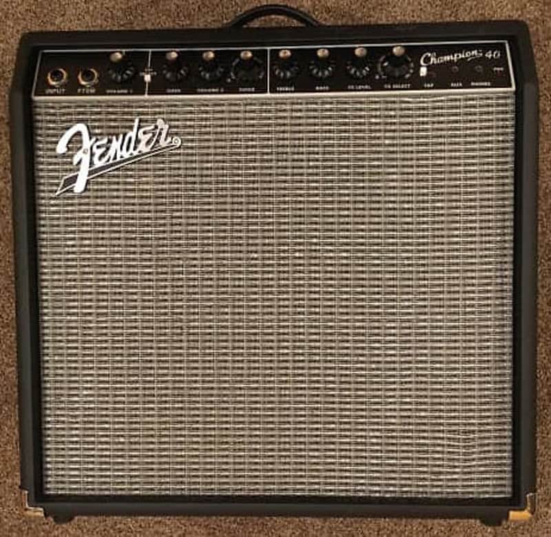 Fender Champion 40 2-Channel 40-Watt 1x12" Guitar Practice | Reverb