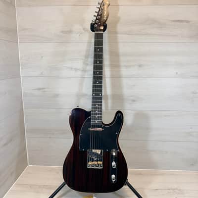 Harley Benton TE-70 Deluxe Series Ebony Wood Grain Telecaster | Reverb