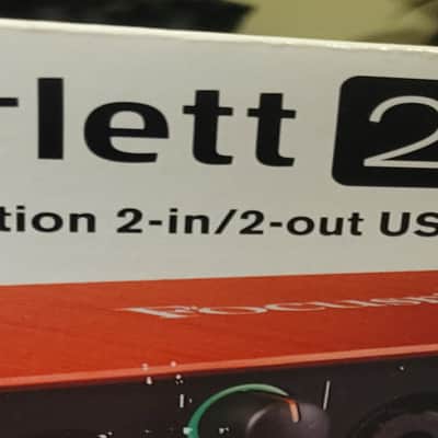 Focusrite Scarlett 2i2 2nd Gen USB Audio Interface 2016 - | Reverb