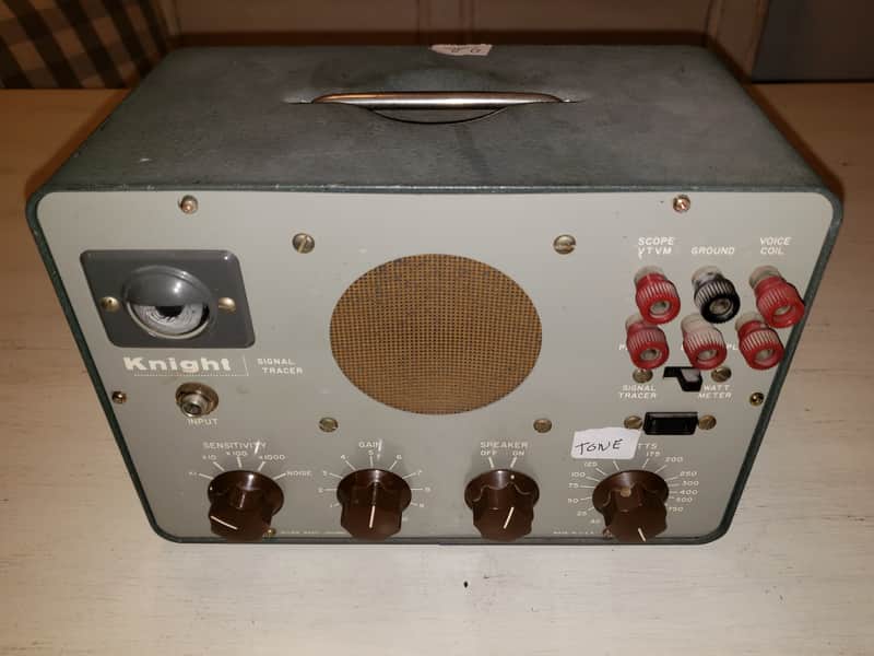 Knight Tube Signal Tracer Generator Converted to Tube | Reverb Italia