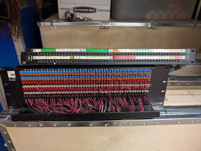 ADC Ultra Patch Patchbay (TT / Bantam) with Remote Punchdown | Reverb